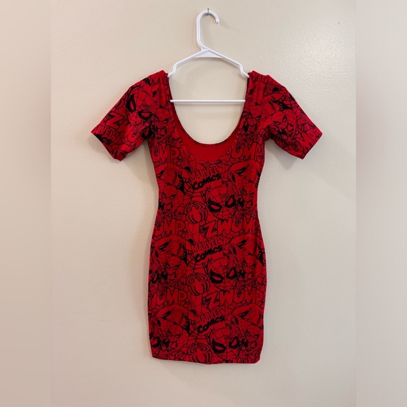Marvel | Dresses | Marvel Superhero Dress | Poshmark